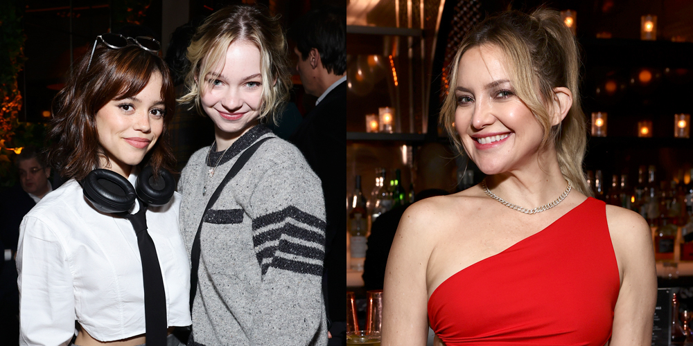 ‘Wednesday’ Stars Jenna Ortega & Emma Myers Step Out For Netflix’s Golden Globes Party | Emma ...