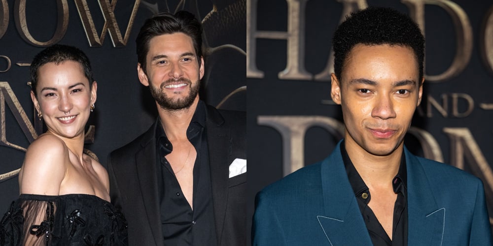 Jessie Mei Li, Ben Barnes & Kit Young Premiere ‘Shadow & Bone’ Season 2 | Amita Suman, Anna ...