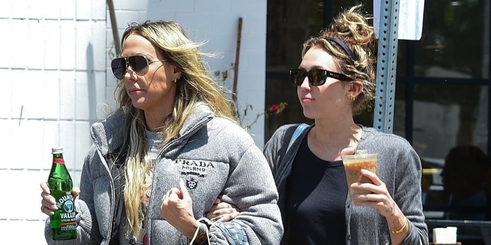 Miley & Tish Cyrus Enjoy a Mother-Daughter Lunch Date in Los Angeles ...