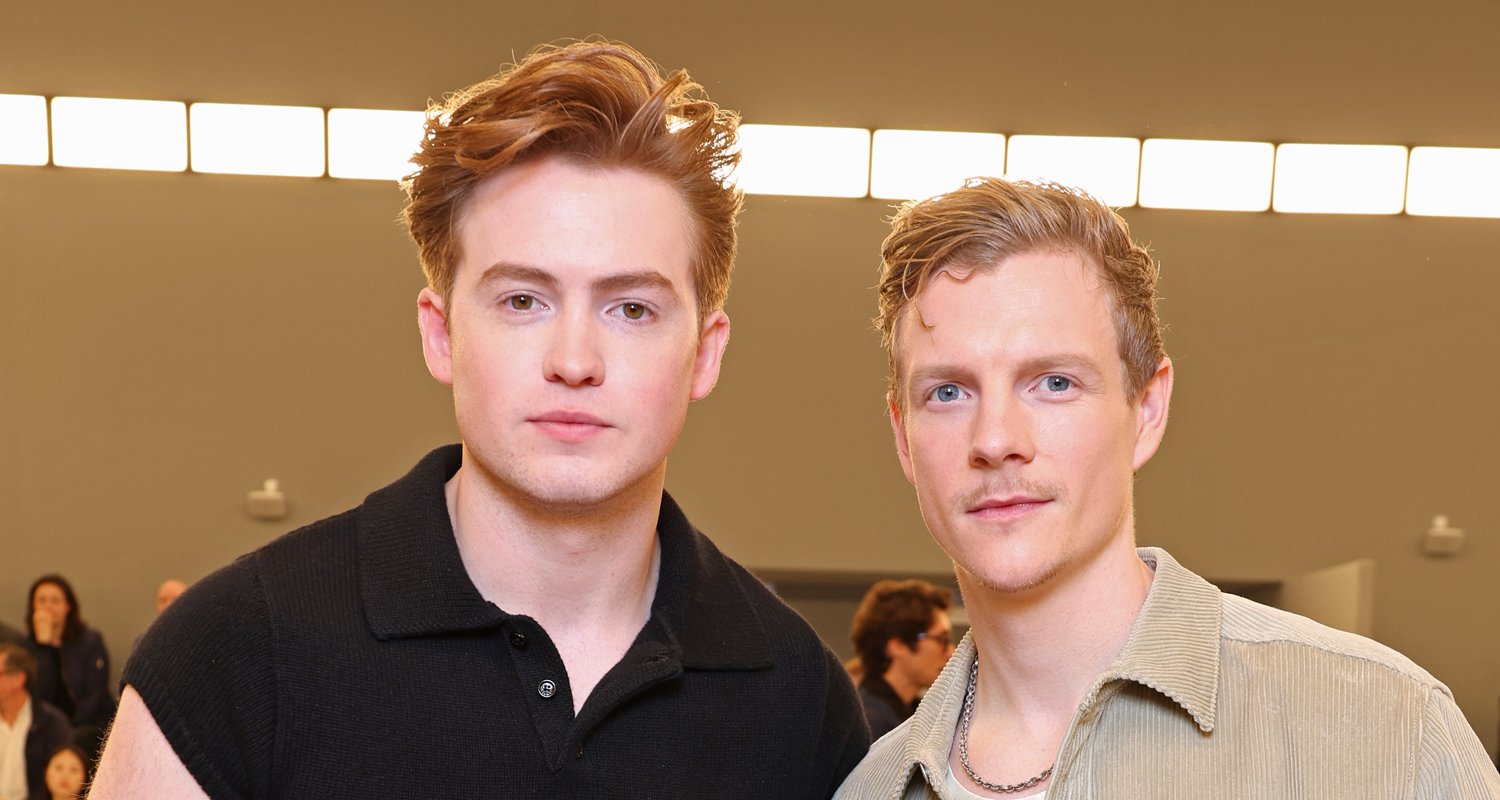 Kit Connor Meets With ‘Shadow & Bone’ Star Patrick Gibson at Loewe ...