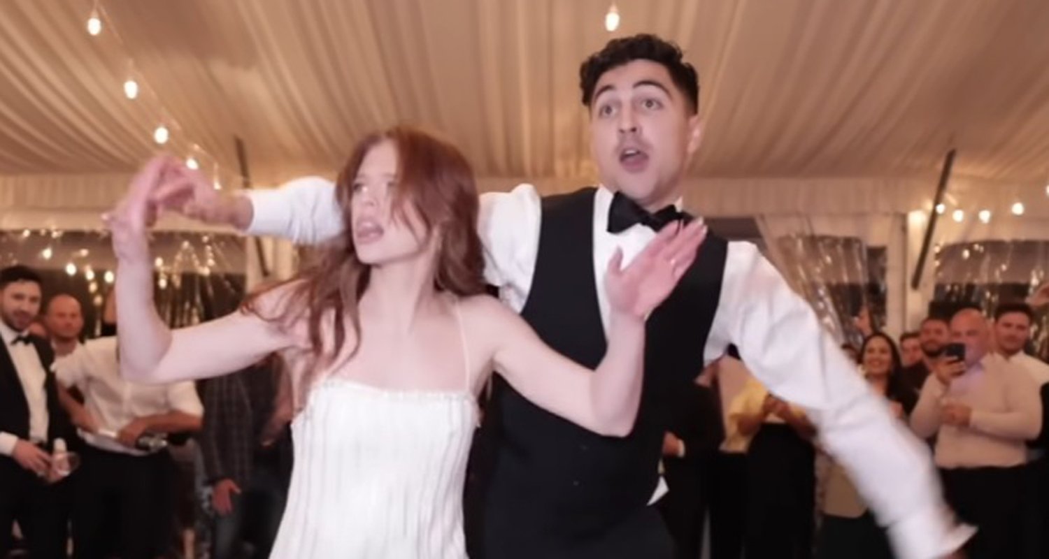 Trevor Tordjman & New Wife Jordan Clark Tear Up the Dance Floor to ...