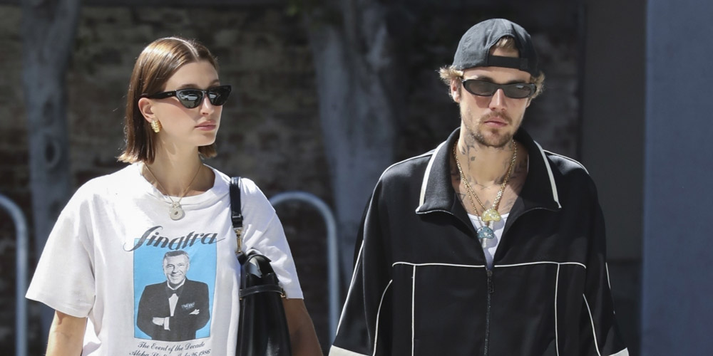 Hailey & Justin Bieber Accessorize With Fun Statement Jewelry During ...