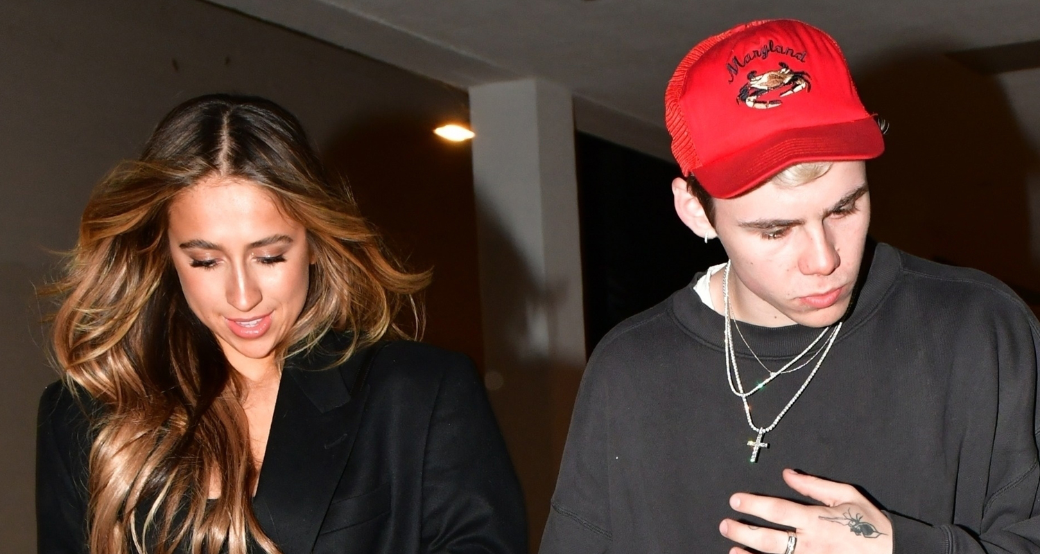 The Kid LAROI & Tate McRae Carry Matching Phone Cases From Hailey ...